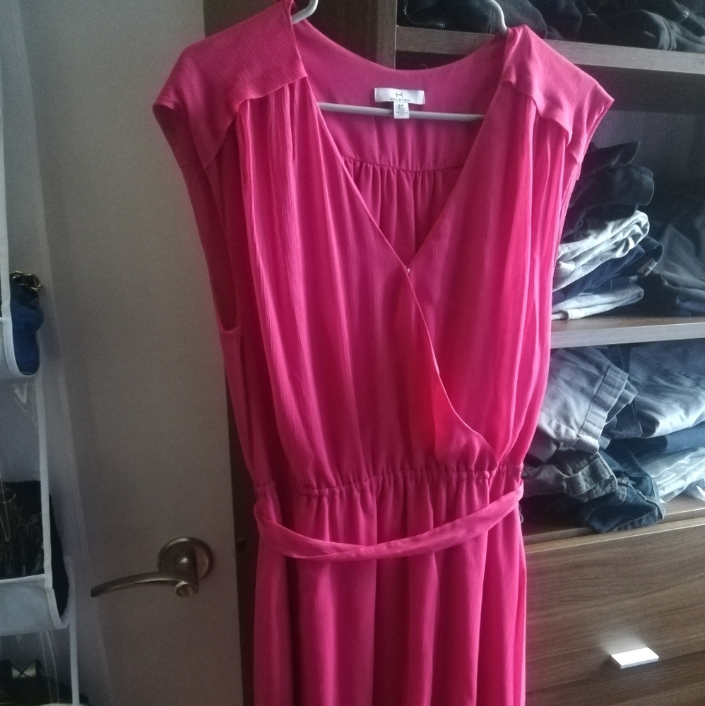 Halston Pink Dress - Gem